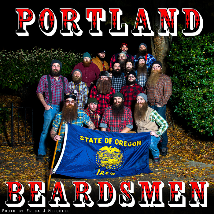 The men of the Portland Beardsmen Club - Portland Headshot Photographer